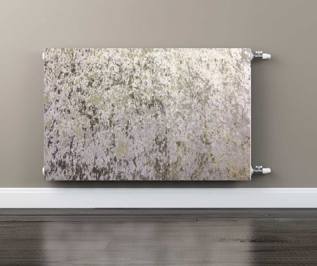Champagne Crushed Velvet Magnetic Radiator Cover (1000mm x 600mm)